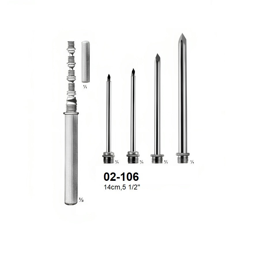 UNIVERSAL Abdominal Trocar Set, 02-106 – Surgical Design Shop