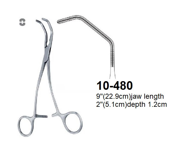 Cooley-Partial Occlusion Clamps & Atraumatic Cardiovascular Forceps, 1 ...