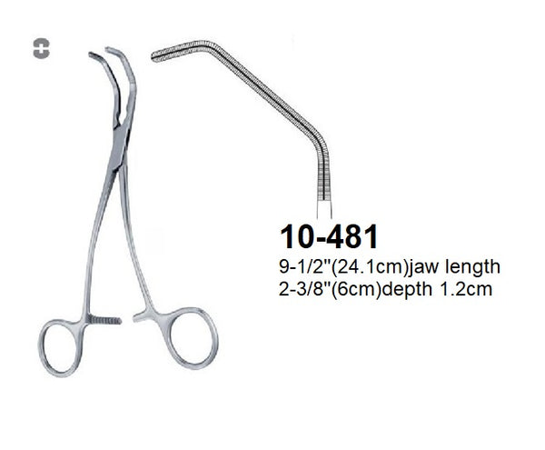 Cooley-Partial Occlusion Clamps & Atraumatic Cardiovascular Forceps, 1 ...
