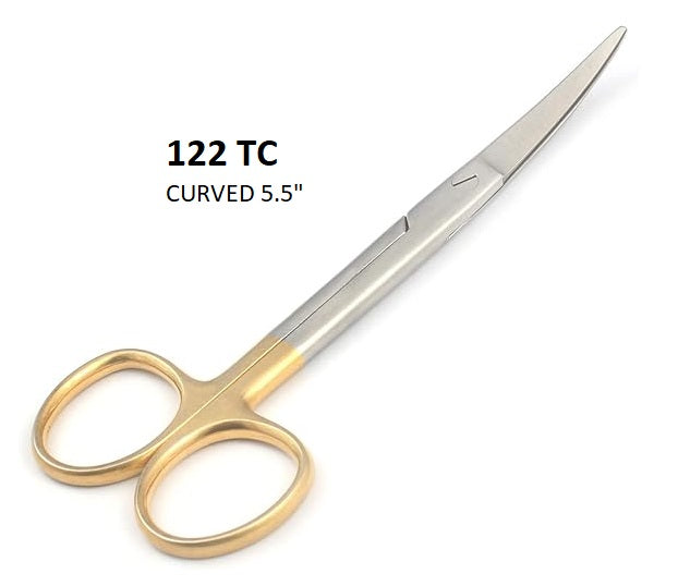 Mayo Scissors Curved, 122 TC – Surgical Design Shop