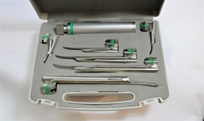F.O WHITE BOX LARYNGOSCOPE MILLER SET OF 6, AS-2002 – Surgical Design Shop