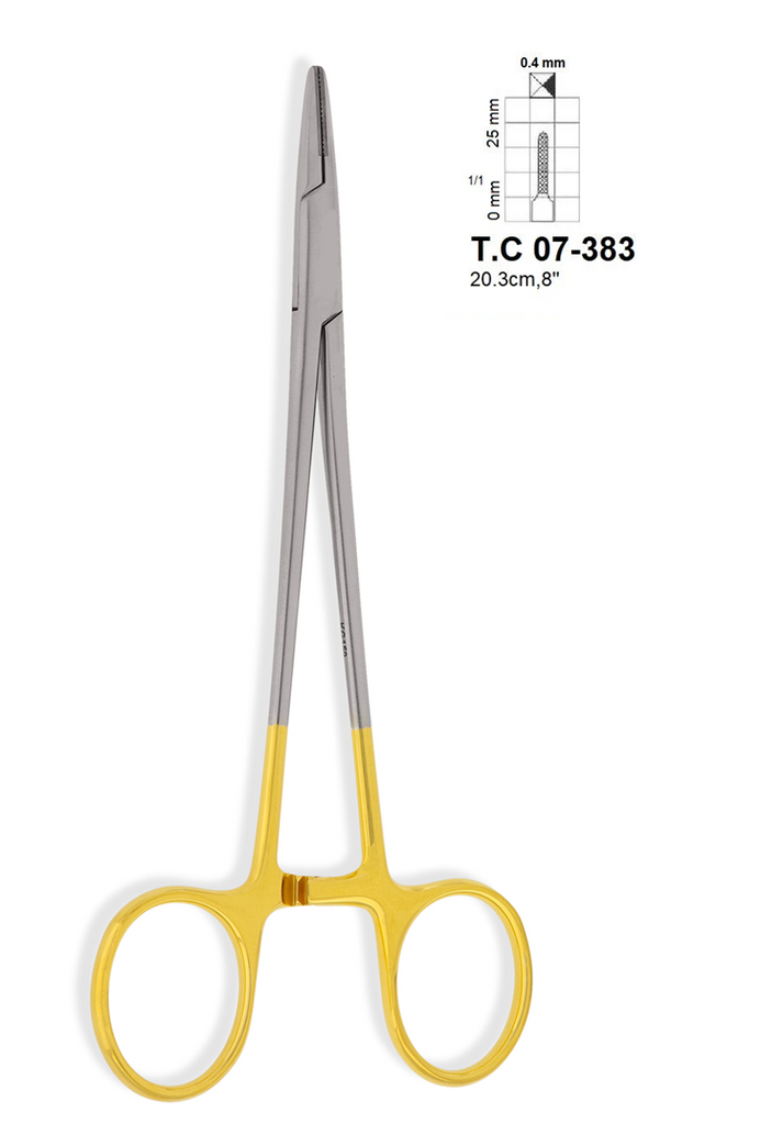 Cooley Intracardiac Needle Holders, T.C 07-383 – Surgical Design Shop