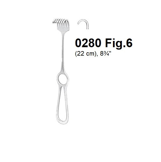 VOLKMANN Bone Retractor, 0280 Fig.6 – Surgical Design Shop