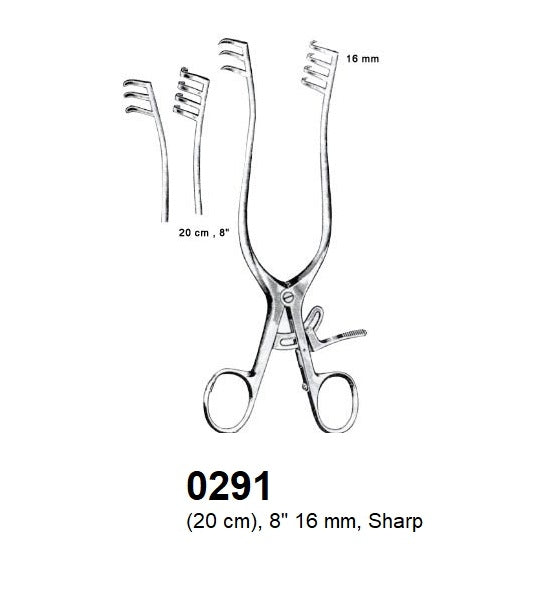 WEITLANER Self-Retaining Retractor, 0291 – Surgical Design Shop