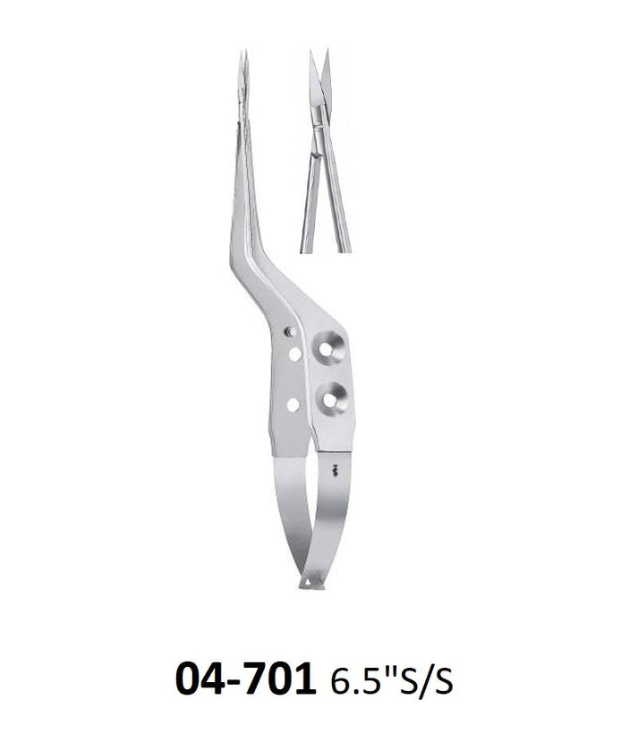Yasargile Micro Scissors Straight 04-701. – Surgical Design Shop