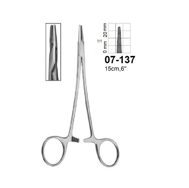 BABY CRILE-WOOD Needle Holder, 07-137 – Surgical Design Shop