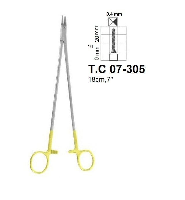 Intracardiac Needle Holders T.C, T.C 07-305 – Surgical Design Shop