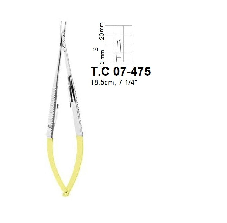 Micro-Surgery Needle Holders T.C 07-475 – Surgical Design Shop