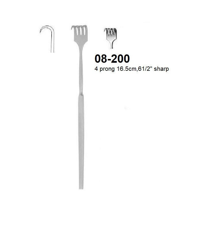 Trachea Retractor, 08-200 – Surgical Design Shop