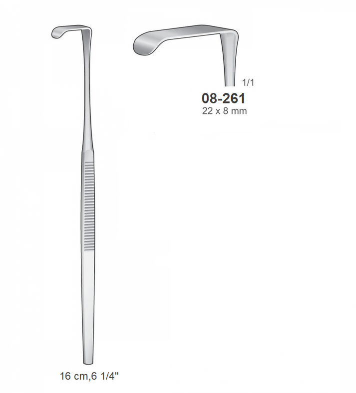 Langenbeck-Mini Retractor, 08-261 – Surgical Design Shop