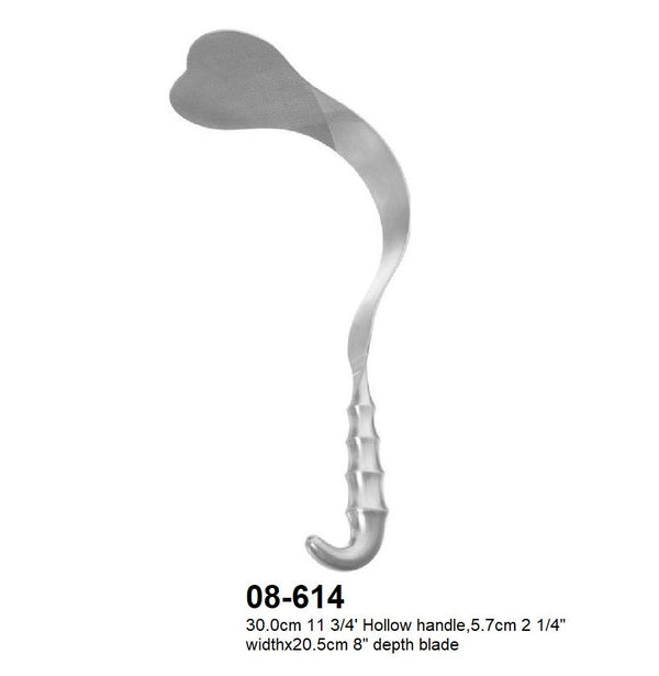 Harrington Extra Deep Retractor, 08-614 – Surgical Design Shop