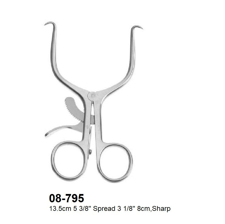 Debakey Gelpi Retractor, 08-795 – Surgical Design Shop
