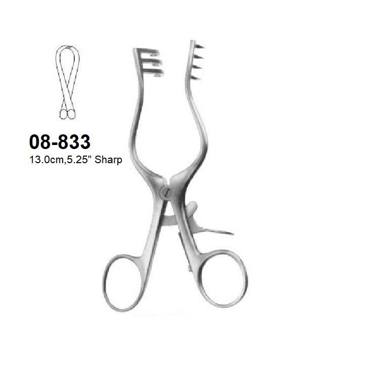 Weitlaner Retractor, 08-833 – Surgical Design Shop