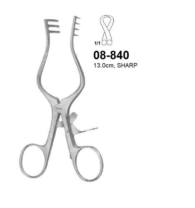 Weitlaner Retractor, 08-840 – Surgical Design Shop
