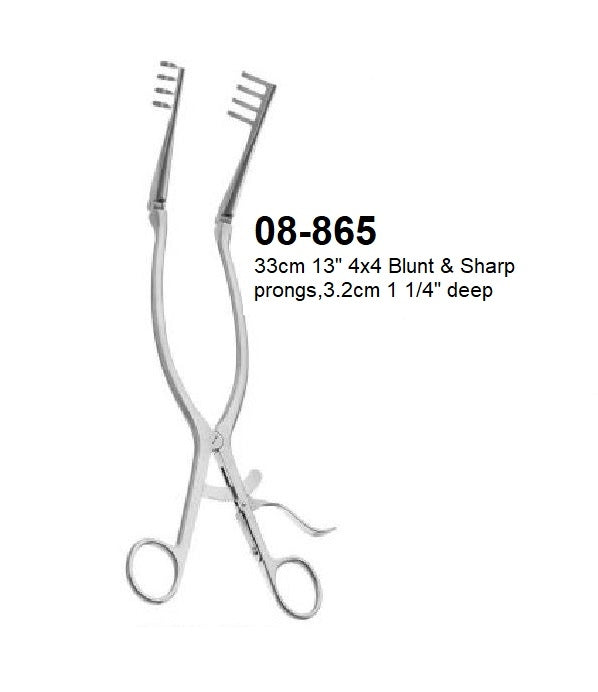 Beckman-Adson Retractor, 08-865 – Surgical Design Shop