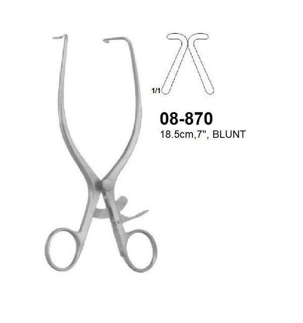Jackson Burrows Retractor, 08-870 – Surgical Design Shop