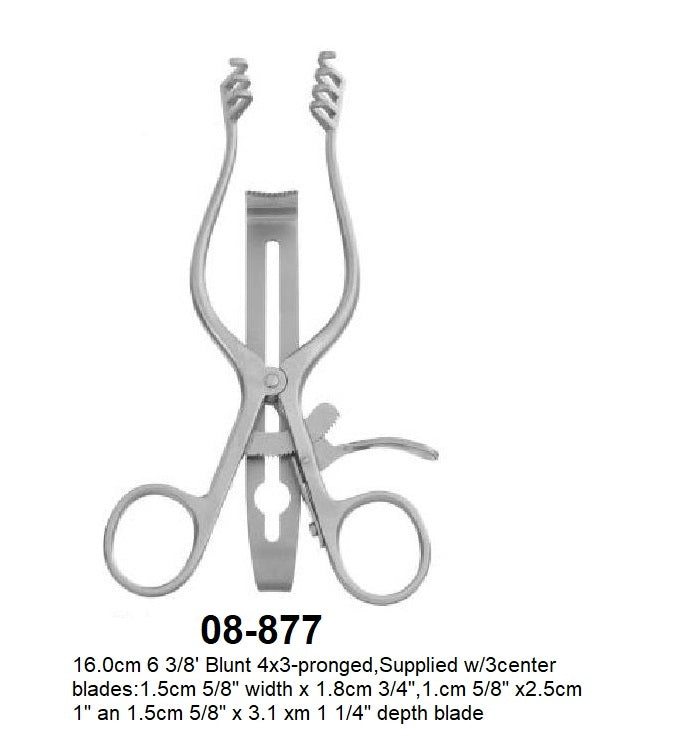 Henly Politeal Retractor, 08-877 – Surgical Design Shop