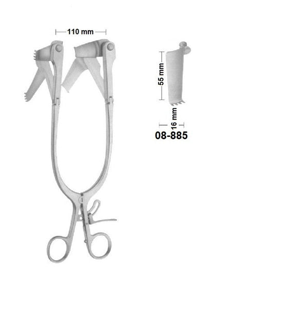 Cloward Modif.Retractor, 08-885 – Surgical Design Shop