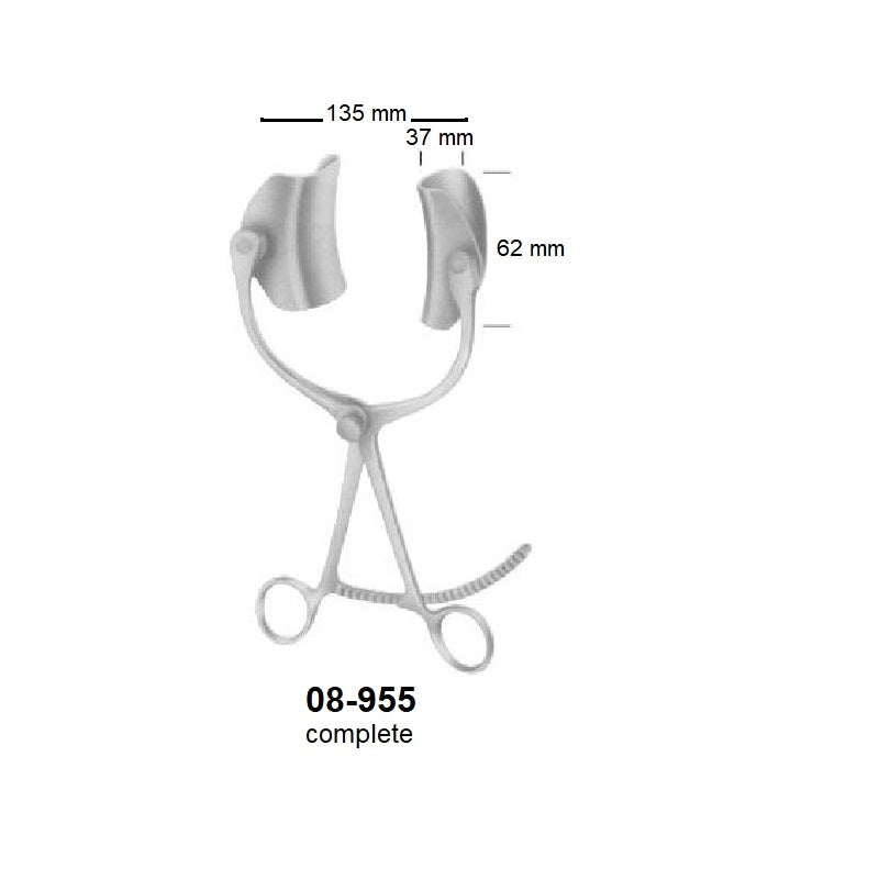 Collin Retractor, 08-955 – Surgical Design Shop