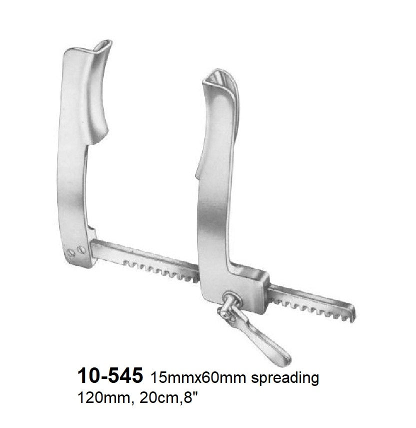 Castaneda Rib Retractor, 10-545 – Surgical Design Shop