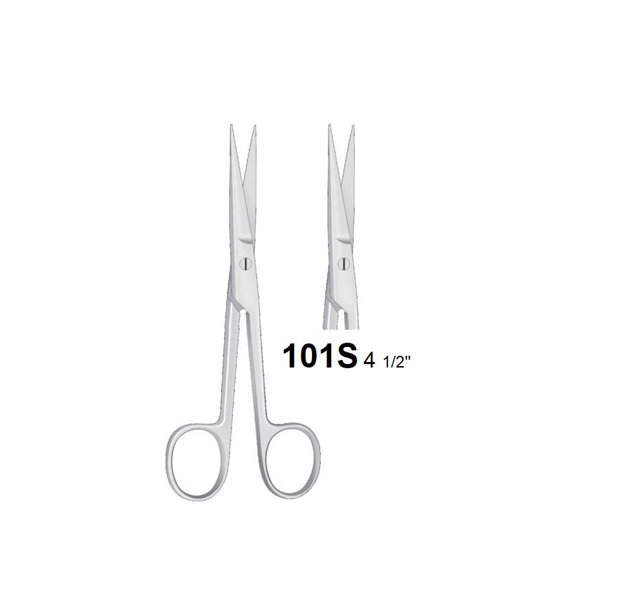OPERATING SCISSORS Straight FG-101S – Surgical Design Shop