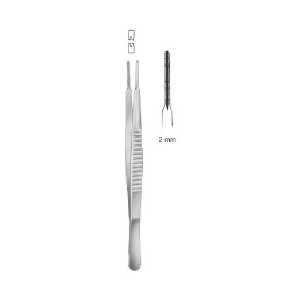 COOLEY ATRAUMATIC DRESSING FORCEPS – Surgical Design Shop