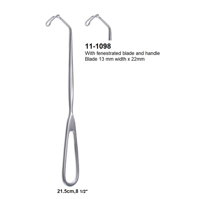 Cushing Decompression Retractor, 11-1098 – Surgical Design Shop