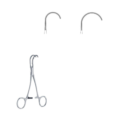 Cooley Multipurpose Curved Clamps – Surgical Design Shop
