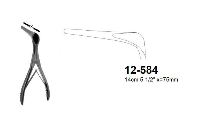 Cottle Nasal Speculum 12 584 Surgical Design Shop