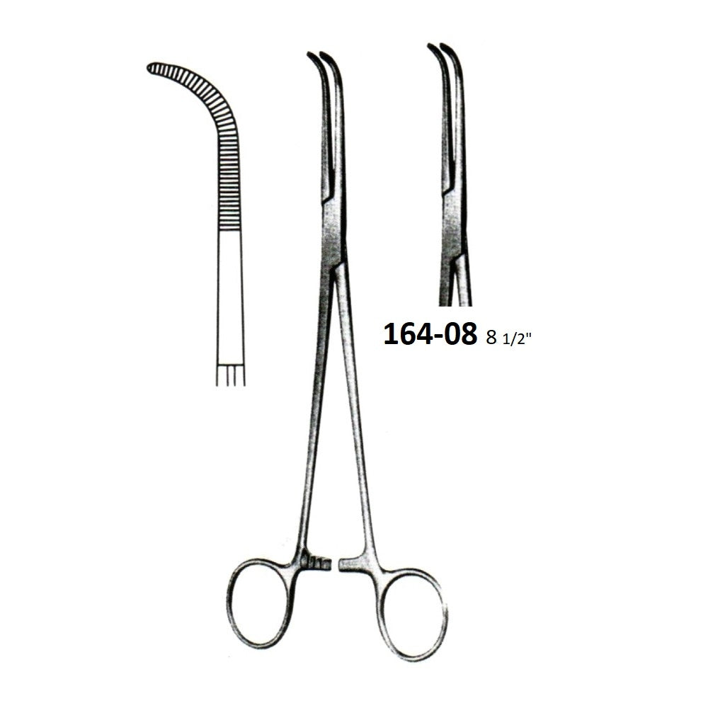 MIXTER FORCEPS CURVED 164-08 – Surgical Design Shop