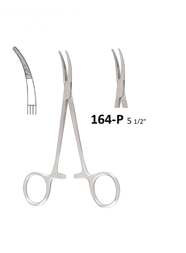 PROVIDENCE HOSPITAL FORCEPS , CURVED 164-P – Surgical Design Shop