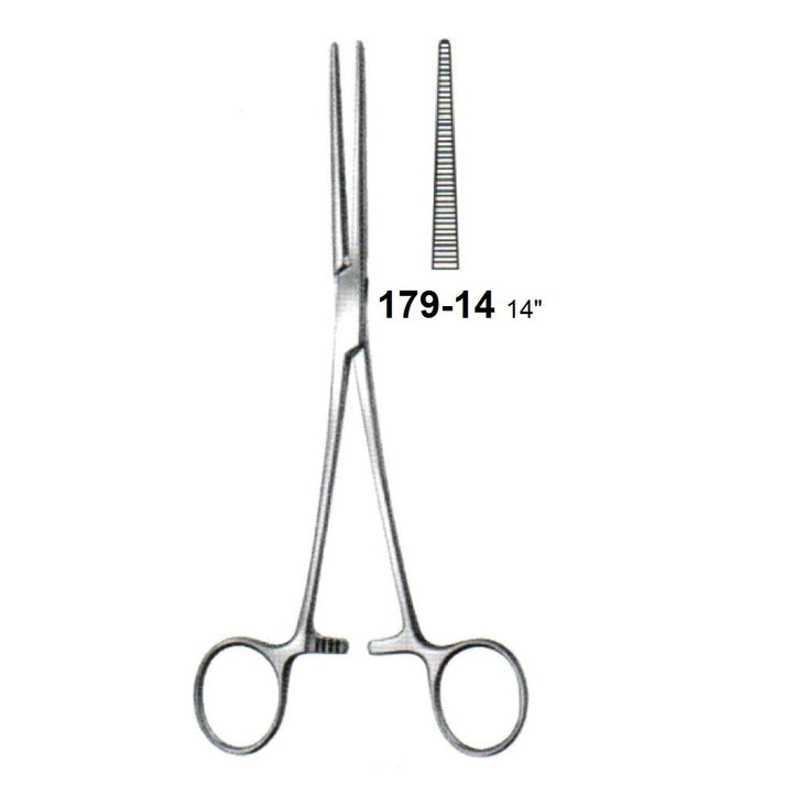 ROCHESTER / PEAN FORCEPS STRAIGHT 179-14 – Surgical Design Shop