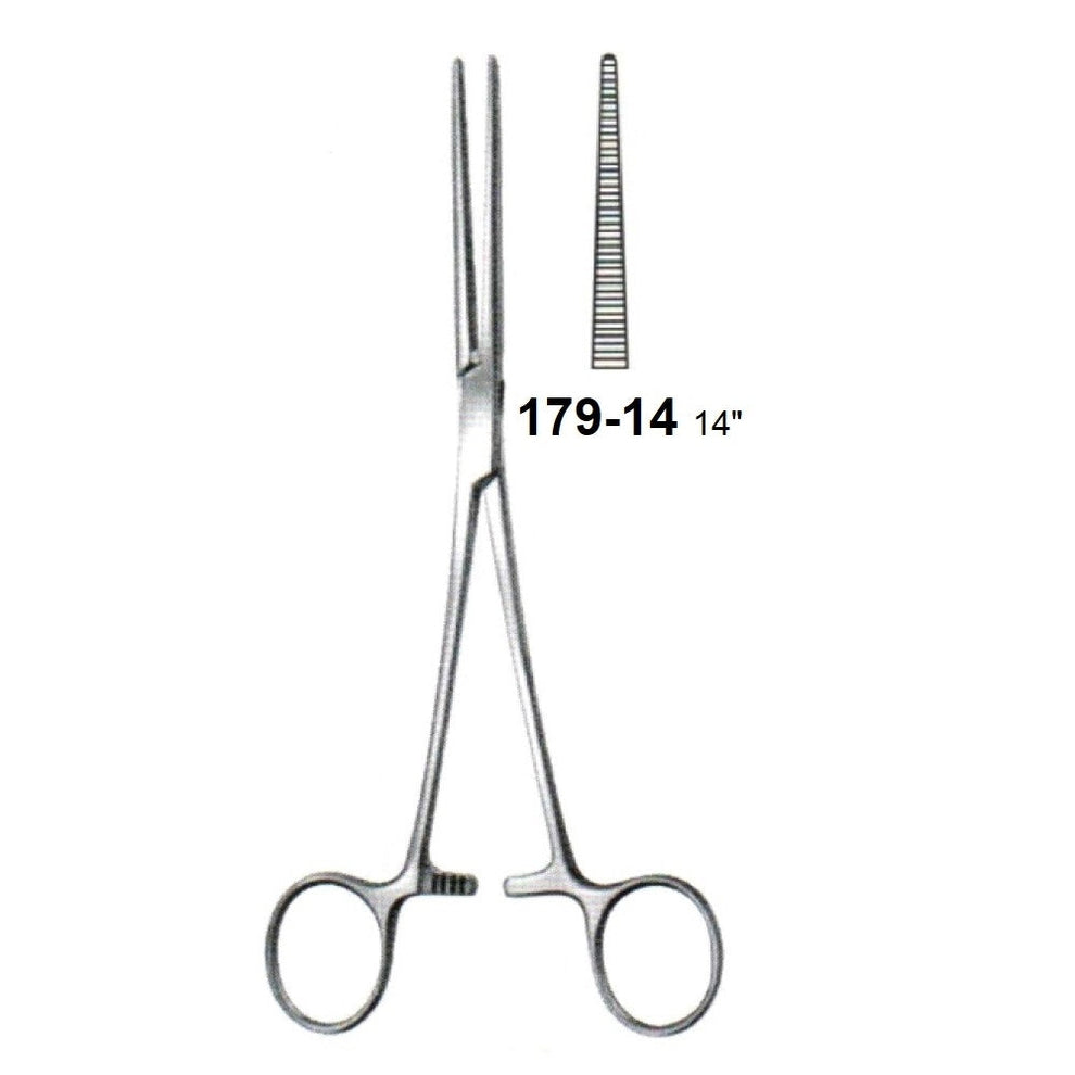 ROCHESTER / PEAN FORCEPS STRAIGHT 179-14 – Surgical Design Shop