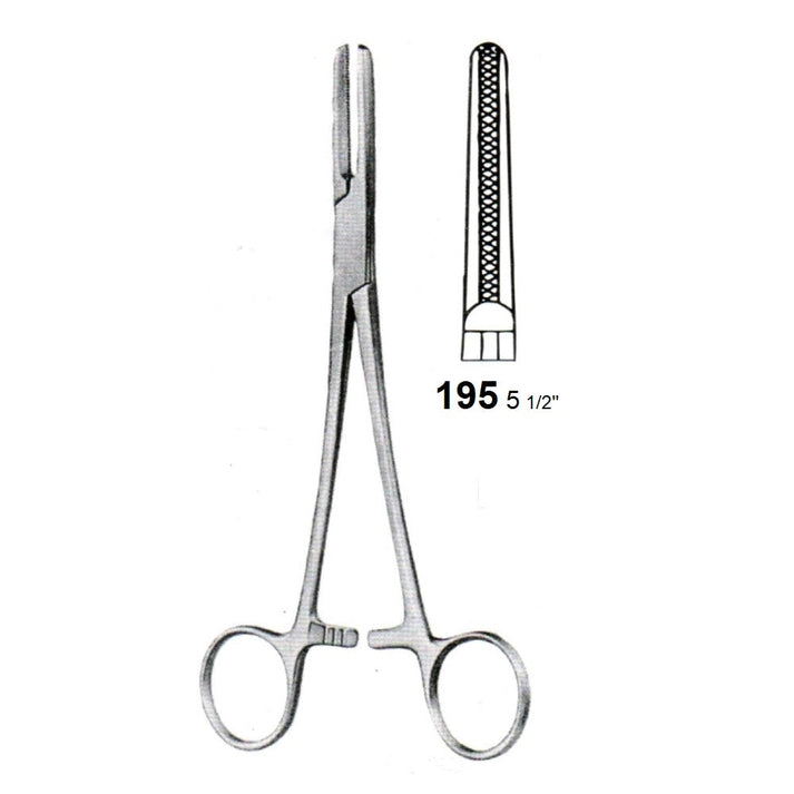 TUBE OCCLUDING FORCEPS (SERRATED) 195 – Surgical Design Shop