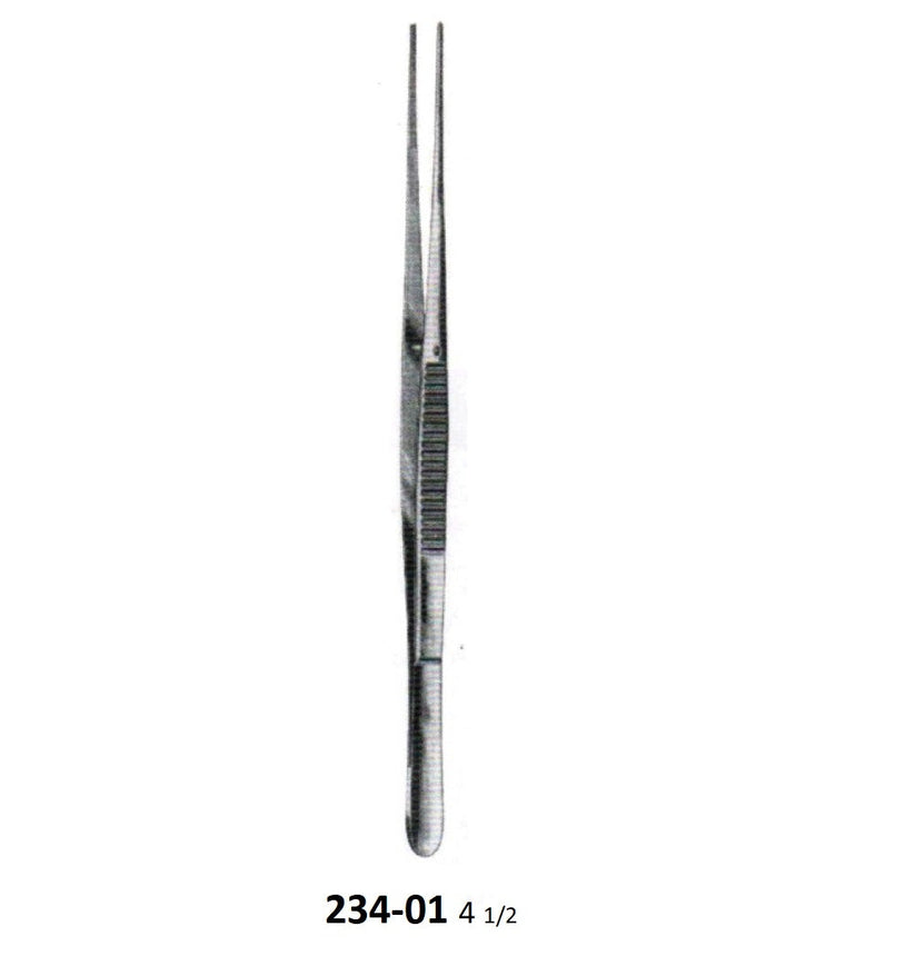 THUMB DRESSING FORCEPS,SERRATED 234-01 – Surgical Design Shop