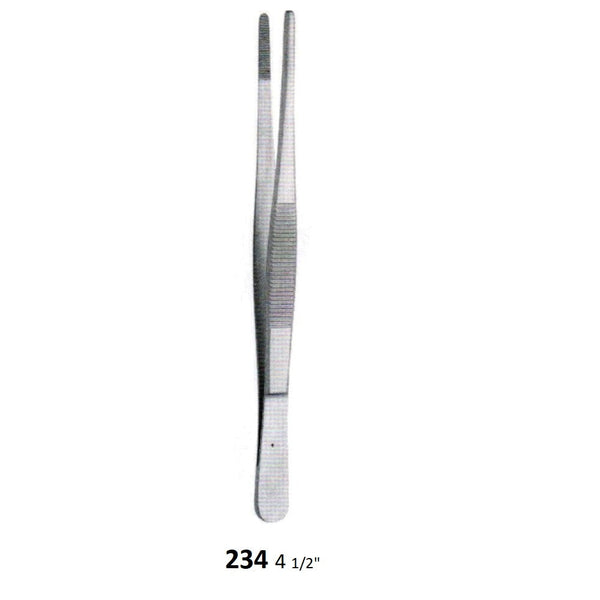 THUMB DRESSING FORCEPS,SERRATED 234 – Surgical Design Shop