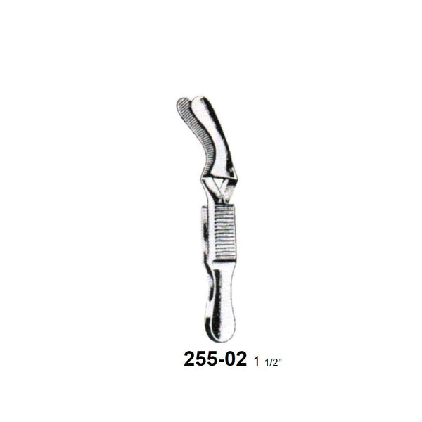 DEIFFENBACH-SERREFINE-FORCEPS CURVED 255-02 – Surgical Design Shop