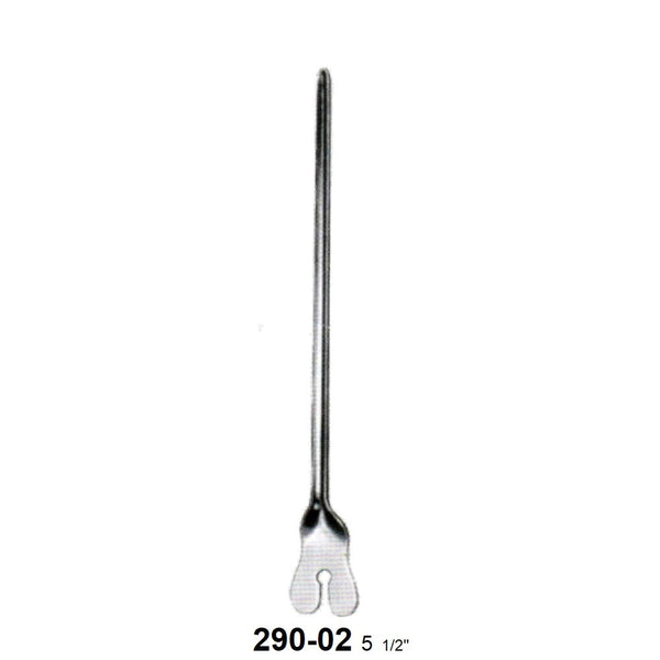 GROOVED DIRECTOR, TONGUE TIE PLAIN END 290-02 – Surgical Design Shop