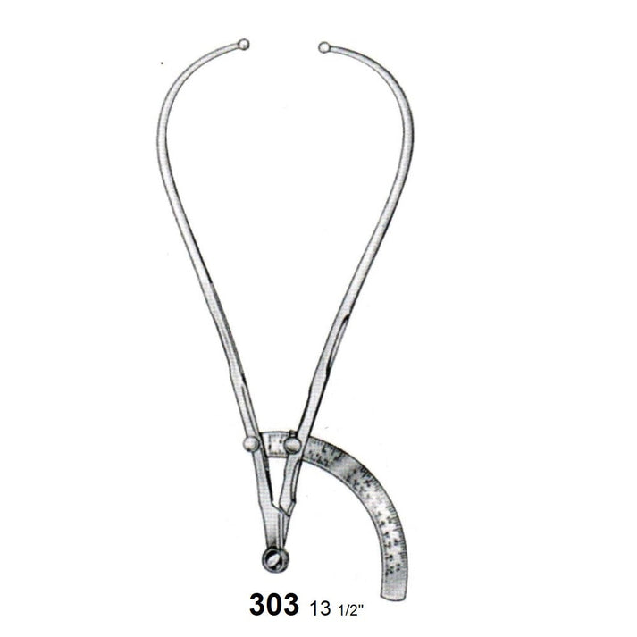 MARTIN PELVIMETER, IN INCHES & cms 303 – Surgical Design Shop