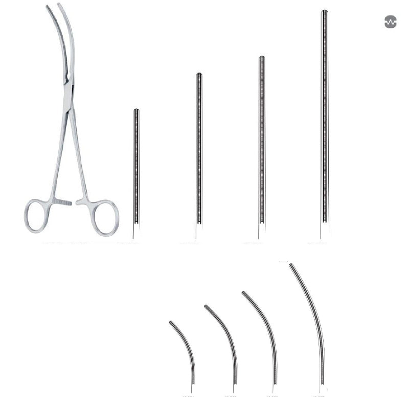 Debakey Aortic Aneurysm clamps & atraumatic vascular forceps – Surgical ...