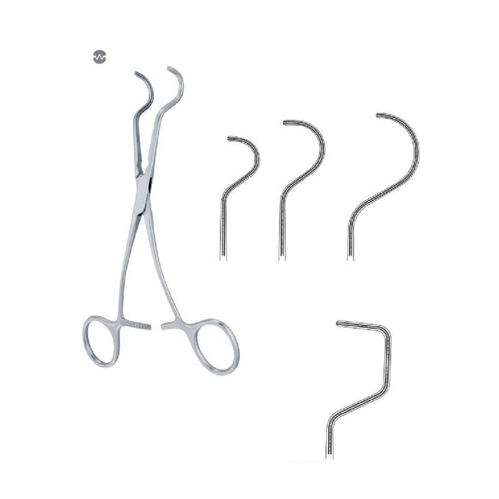 DALE Femoral-Popliteal Clamps & Atraumatic Vascular Forceps – Surgical ...