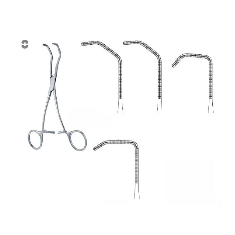 Cooley Vascular Clamp & Atraumatic Cardivascular Forceps – Surgical ...