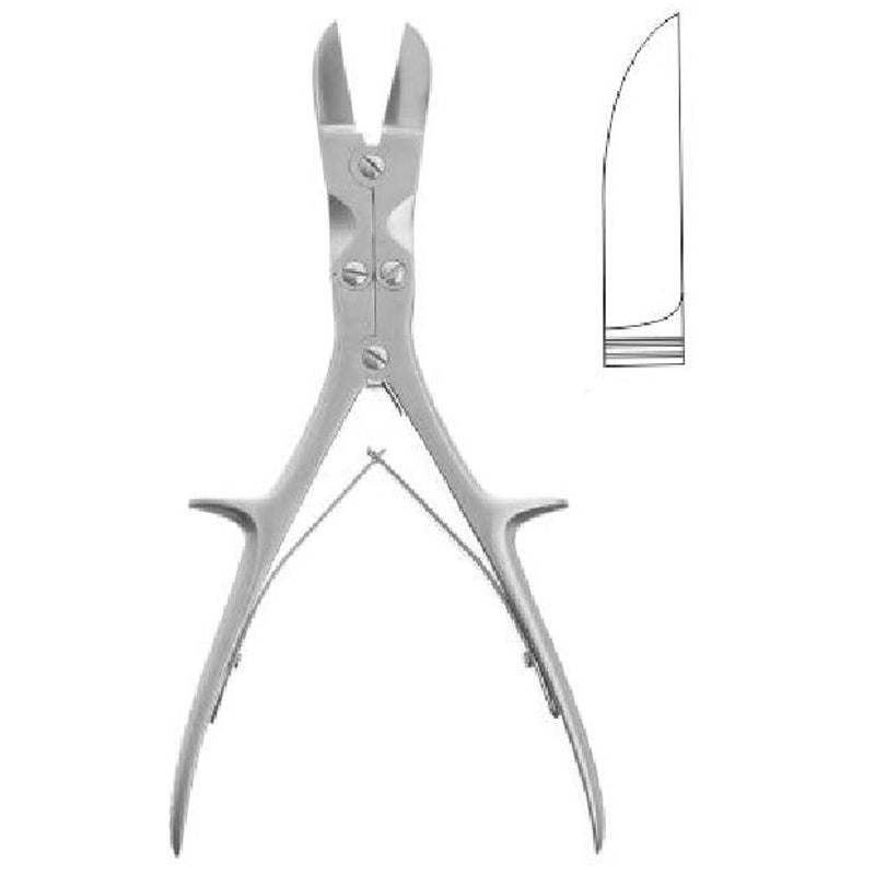 Stille-Liston Bone Cutting Rongeur Forceps – Surgical Design Shop